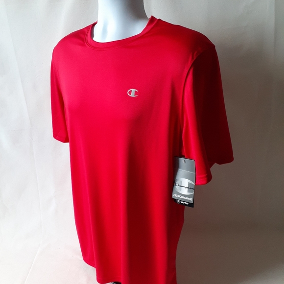 Champion | Shirts | Champion Mens Red Shortsleeve Athletic Shirt | Poshmark